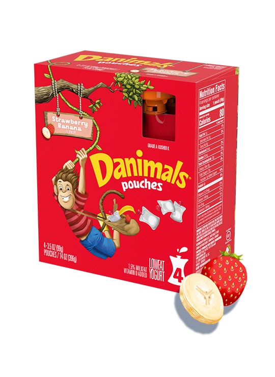 Danimals® Yogurt Pouches
